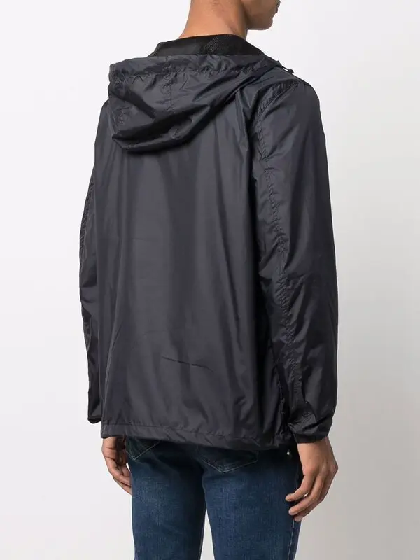 Philipp Plein Logo-print Windbreaker - Blue