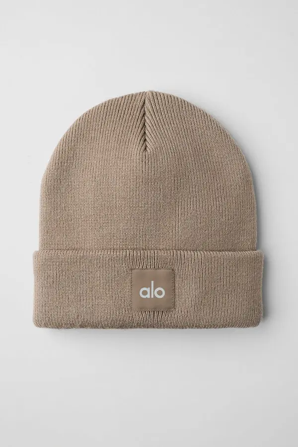 Alo Yoga Everyday Beanie Hat - Gravel