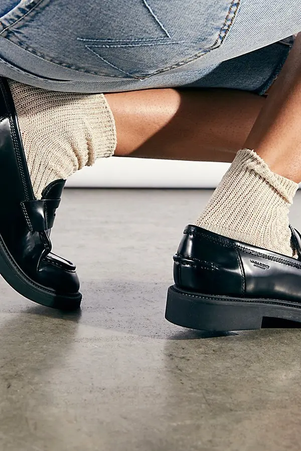 Vagabond Classic Black Alex Leather Loafers NWOB Alex w loafers | Loafers | Black | Polished Leather | Woman  main image 4