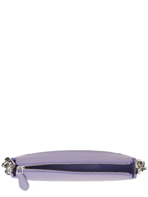 Burberry Mini Olympia Smooth Leather Shoulder Bag