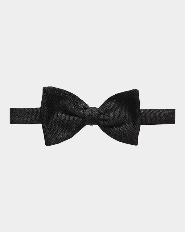 Eton Textured Silk Bow Tie