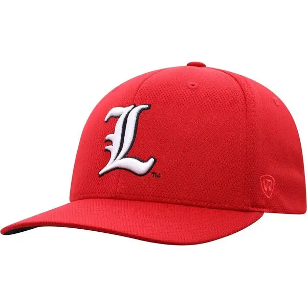 Top Of The World Louisville Cardinals Reflex Logo Flex Hat - Red