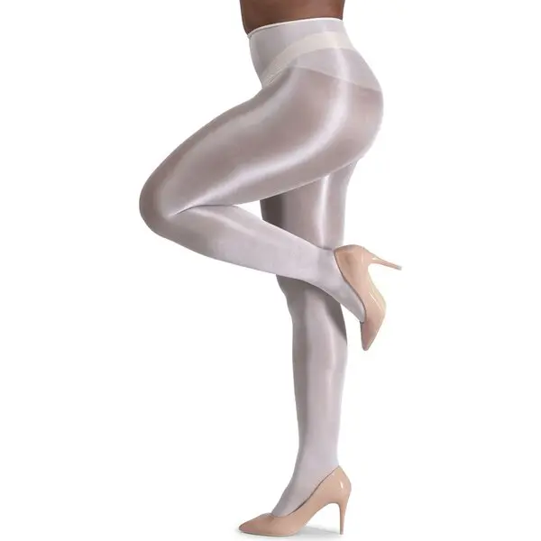 LECHERY® Lustrous Tights - White