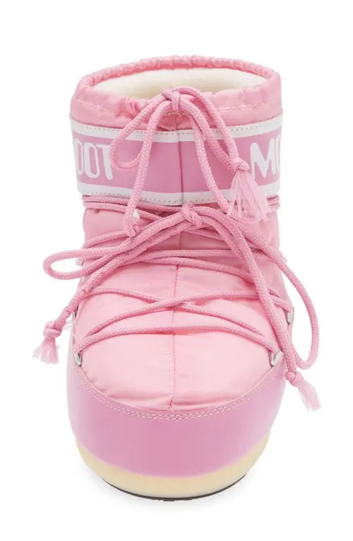 Moon Boot Classic Low 2 Water Repellent Nylon Boot - Pinkdnu
