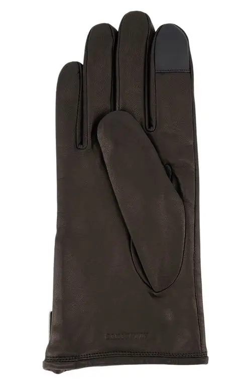 ALLSAINTS Leather Gloves With Zip