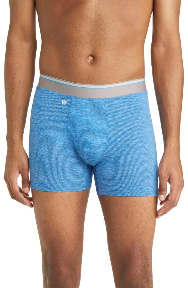 Mack Weldon Airknitx Performance Boxer Briefs - North Star Heather