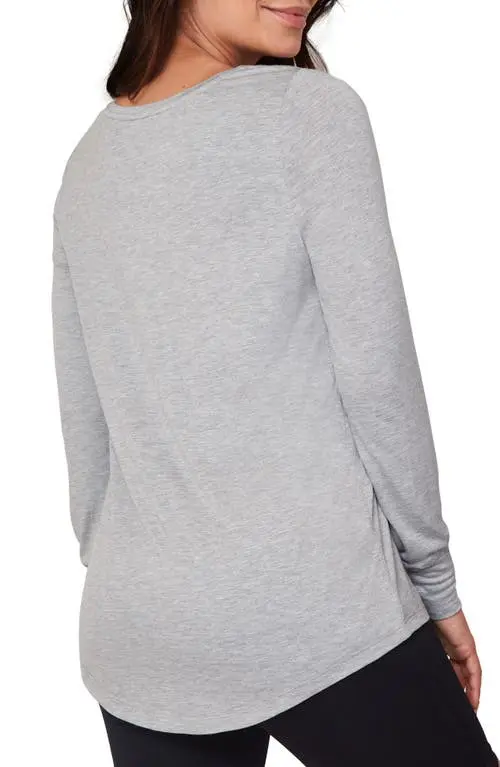 Belly Bandit Perfect Long Sleeve Maternity/nursing T-shirt
