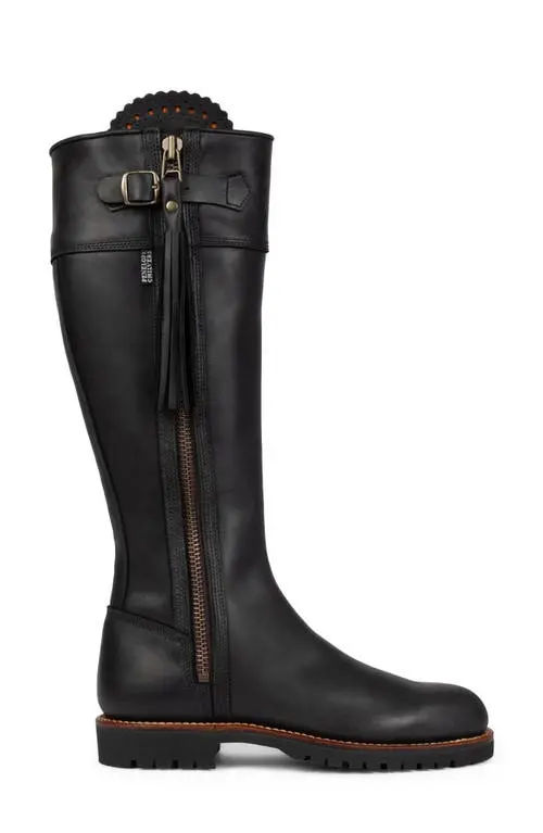 Penelope Chilvers Inclement Long Tassel Boots - 101 Black