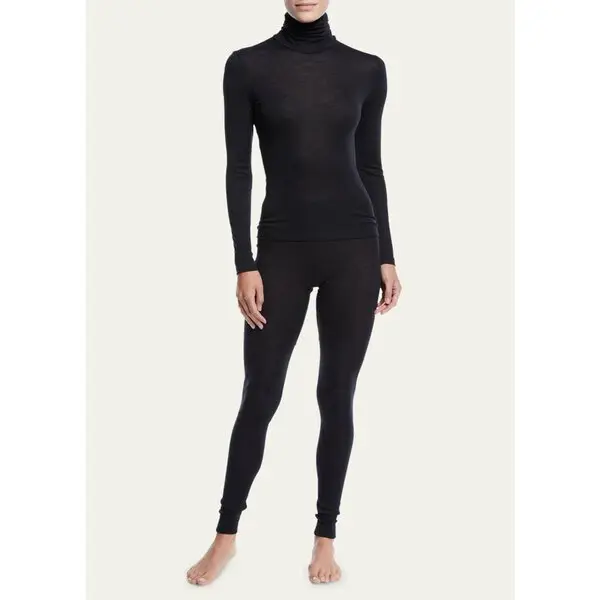Hanro Silk & Cashmere Leggings - Vanilla
