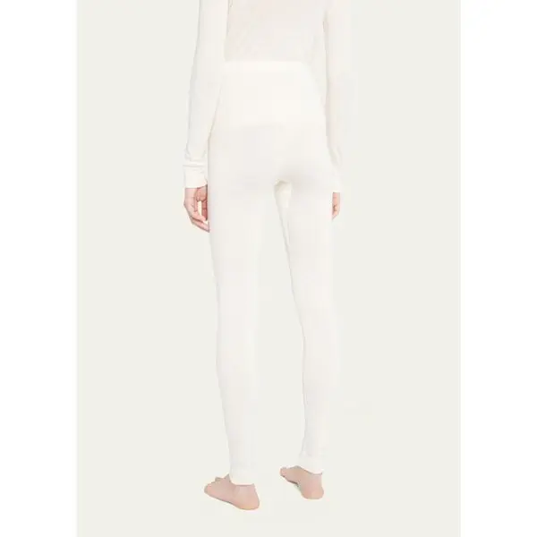 Hanro Silk & Cashmere Leggings - Vanilla