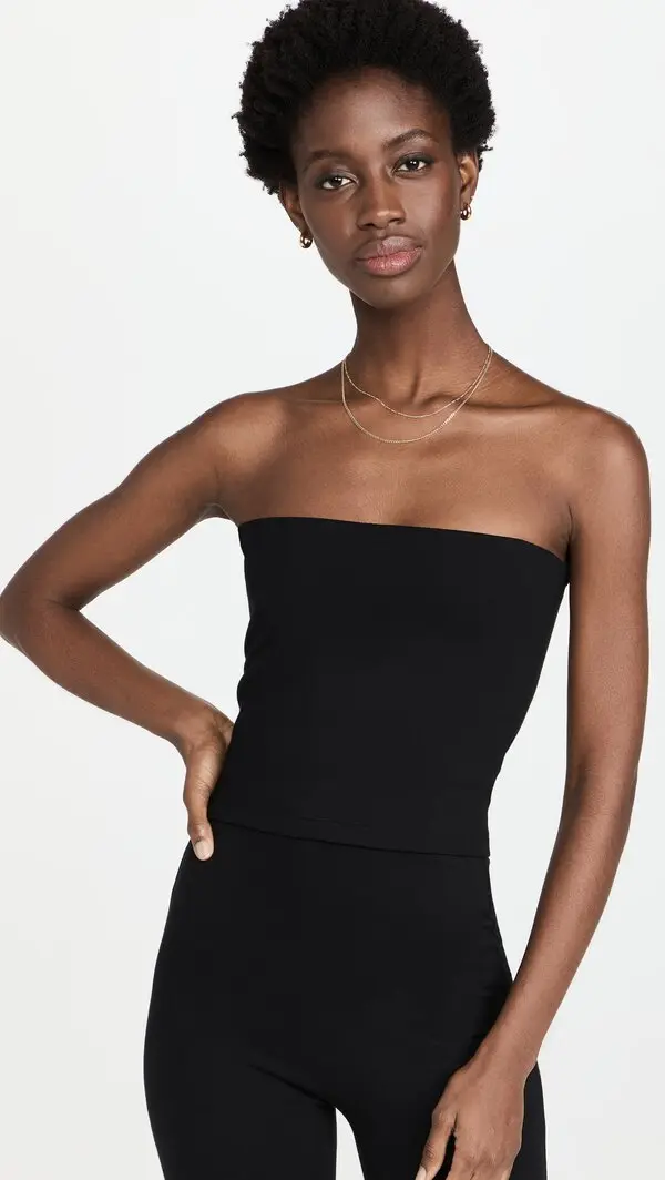 LESET Rio Bandeau Top - Black