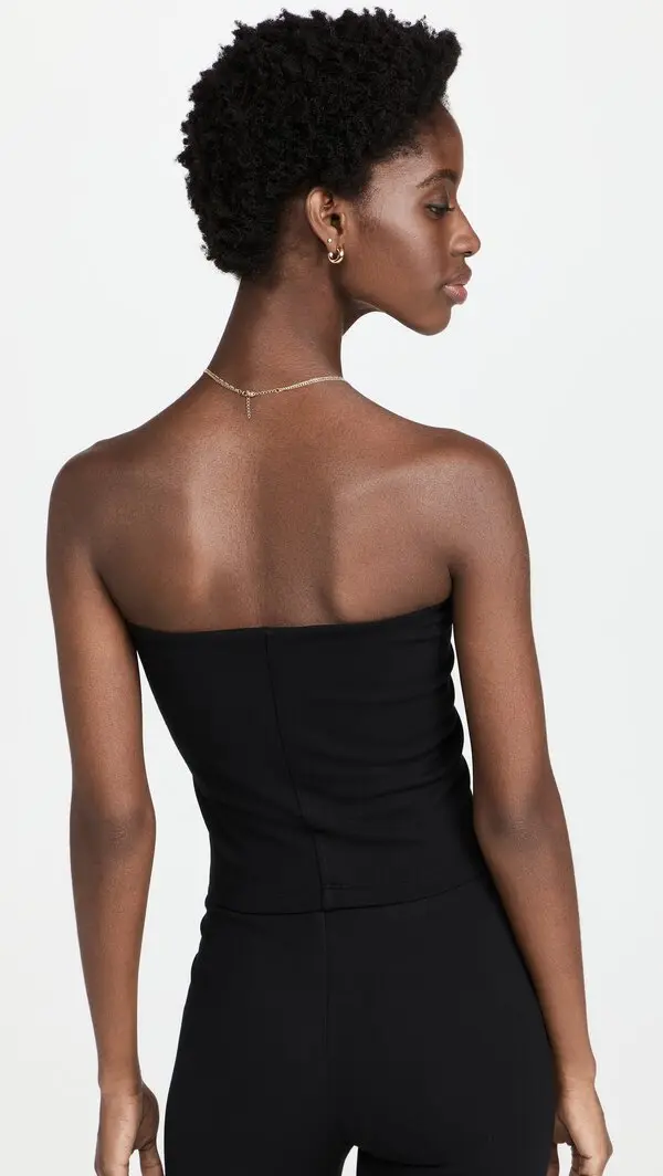 LESET Rio Bandeau Top - Black
