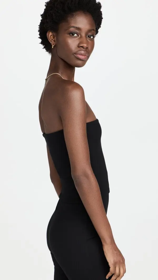 LESET Rio Bandeau Top - Black