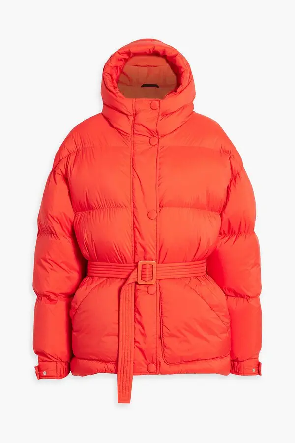 IENKI IENKI Michlin Belted Quilted Down Jacket - Red