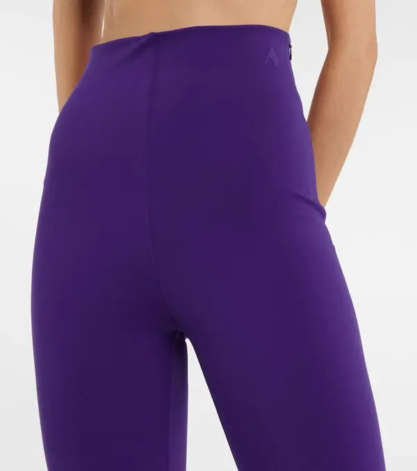 Attico Jamie High-rise Stirrup Leggings