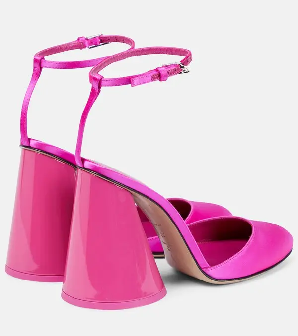 Attico Luz Satin Pumps - Pink