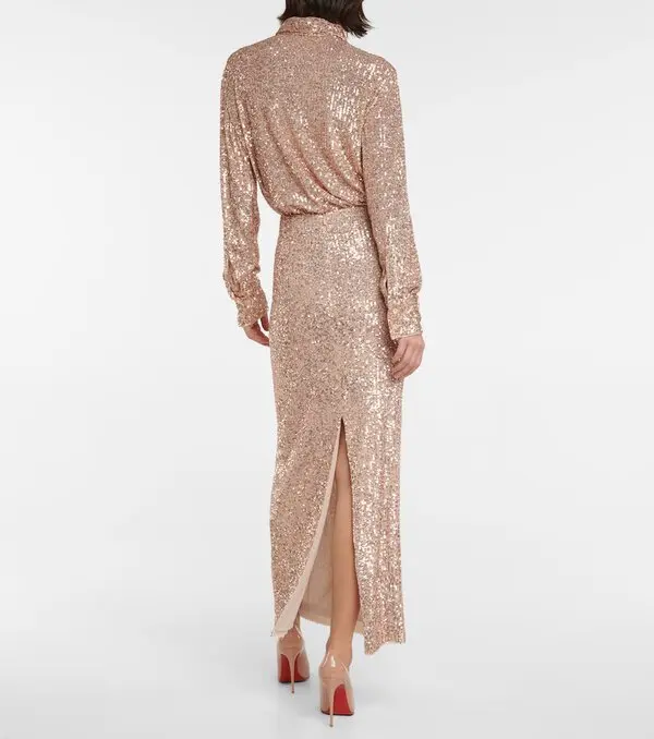 TOM FORD Sequined Maxi Skirt