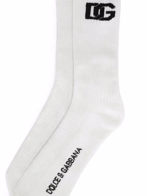 Dolce & Gabbana Jacquard Socks
