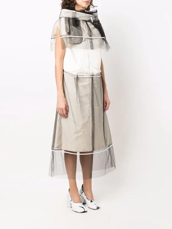 MAISON MARGIELA Patchwork Layered Dress