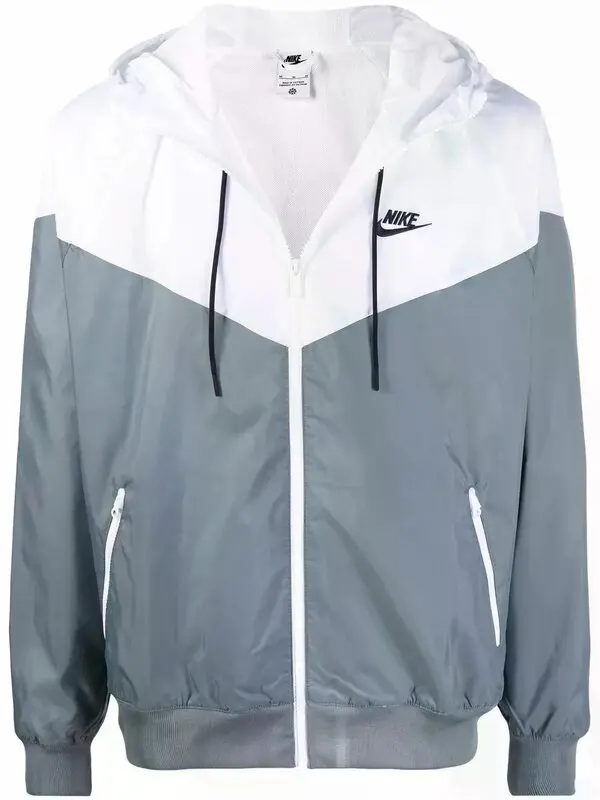 Nike Color-block Windbreaker - Grey