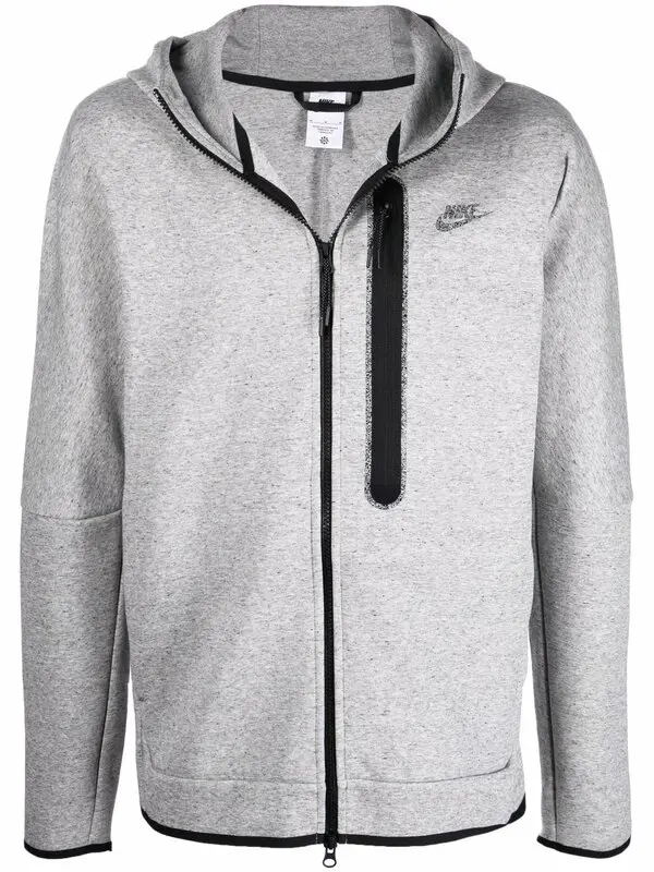 Nike Tech Fleece Zip-up Hoodie - Grey