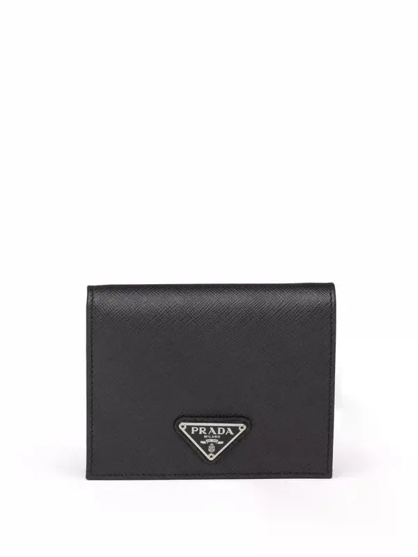 Prada Small Saffiano Leather Wallet - Black