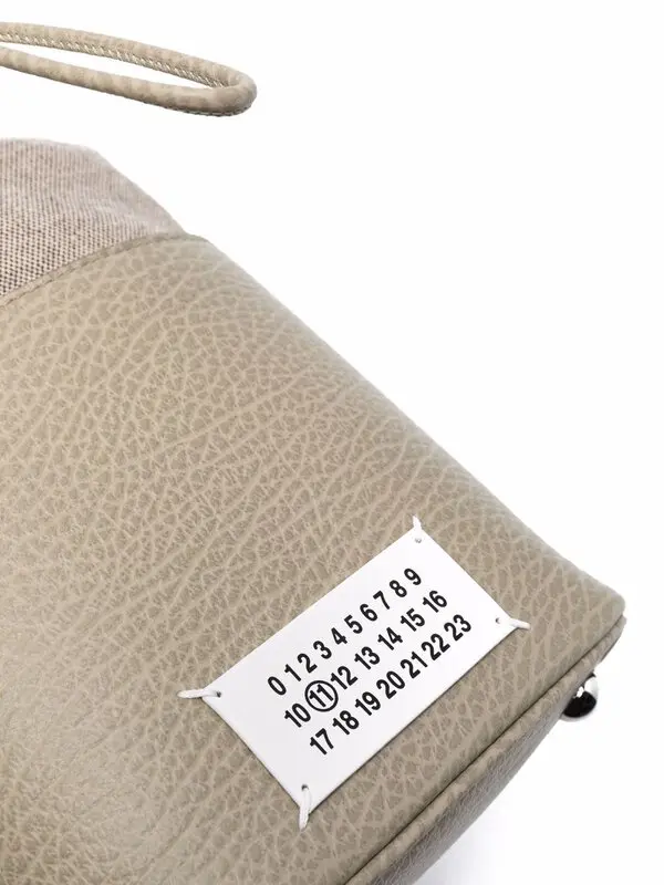 MAISON MARGIELA 5ac Small Bucket Bag - Neutrals