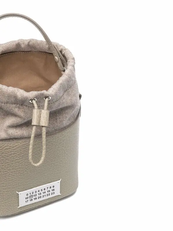 MAISON MARGIELA 5ac Small Bucket Bag - Neutrals