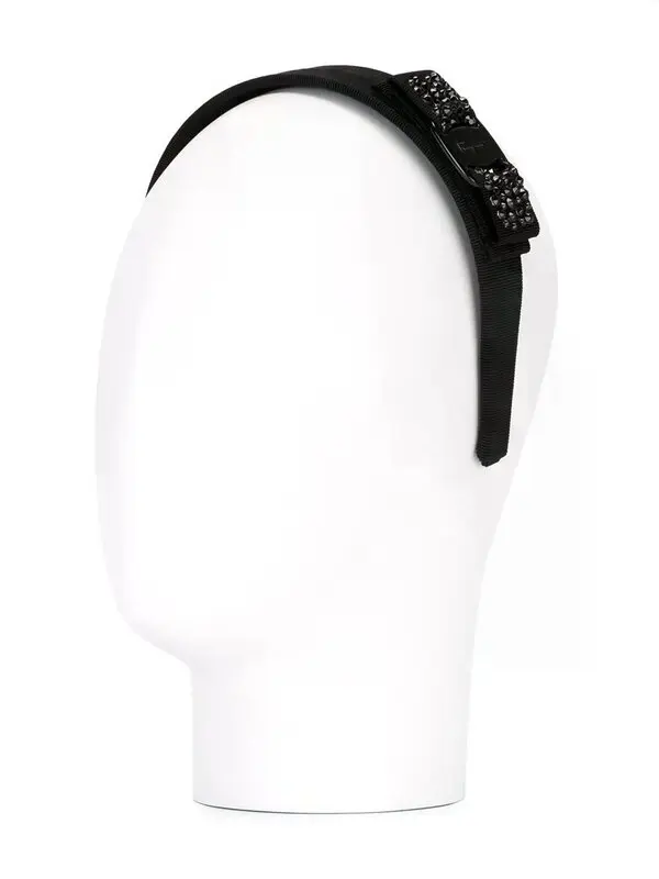 FERRAGAMO Embellished Bow Headband
