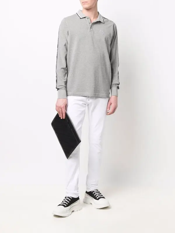 Philipp Plein Logo Slim-fit Jeans