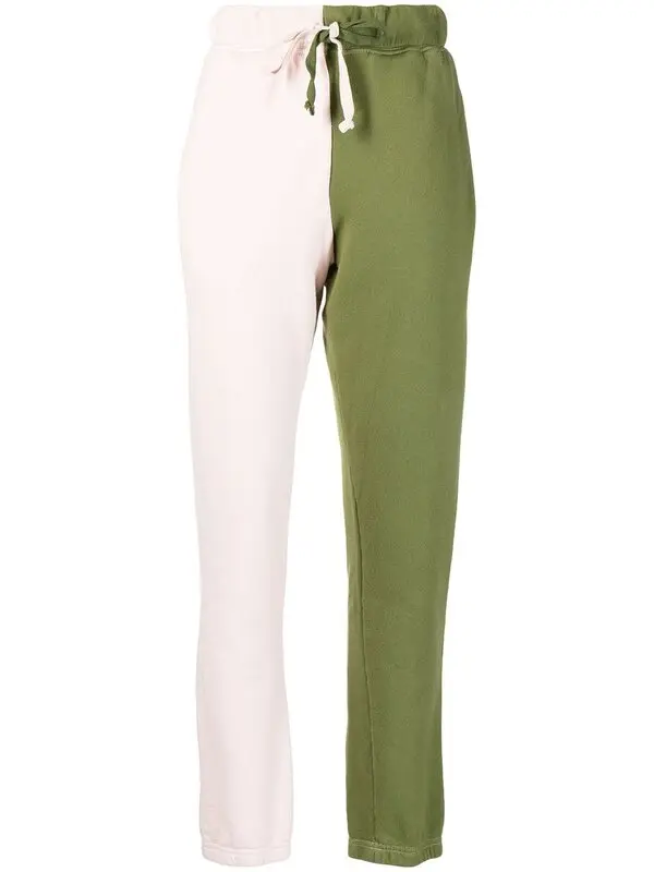 LA DETRESSE Lovers Two-tone Trackpants