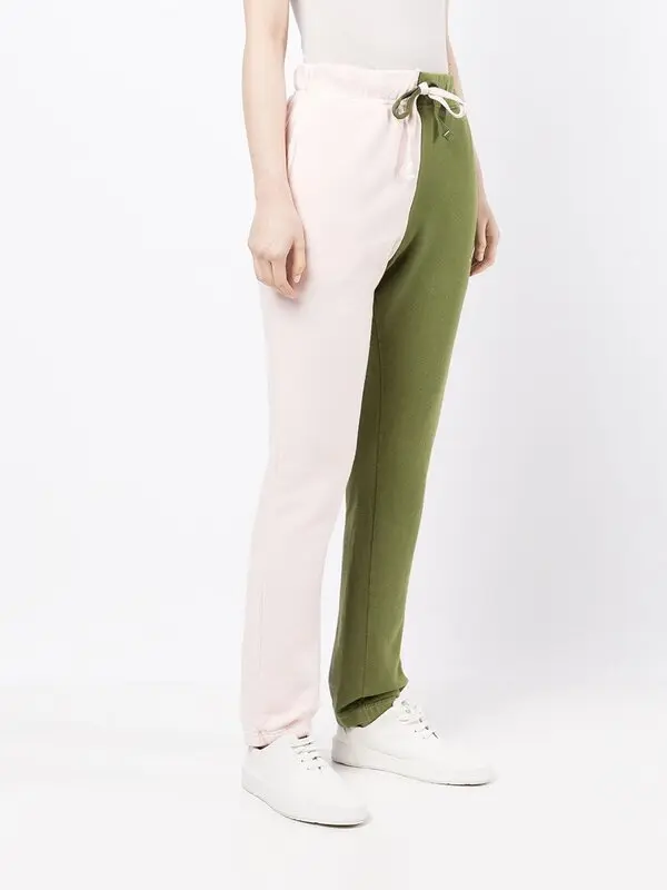 LA DETRESSE Lovers Two-tone Trackpants