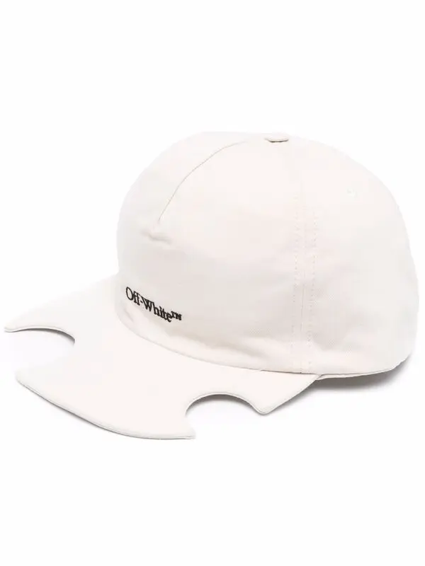 Off-White Cut-out Logo Cap