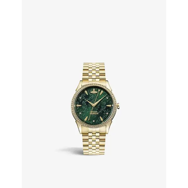VIVIENNE WESTWOOD Gold-tone Quartz Watch - Gold/ Gold