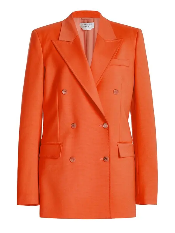 Christopher John Rogers Crepe Blazer