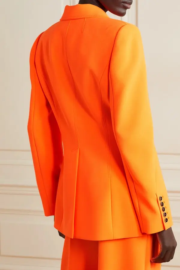Christopher John Rogers Crepe Blazer