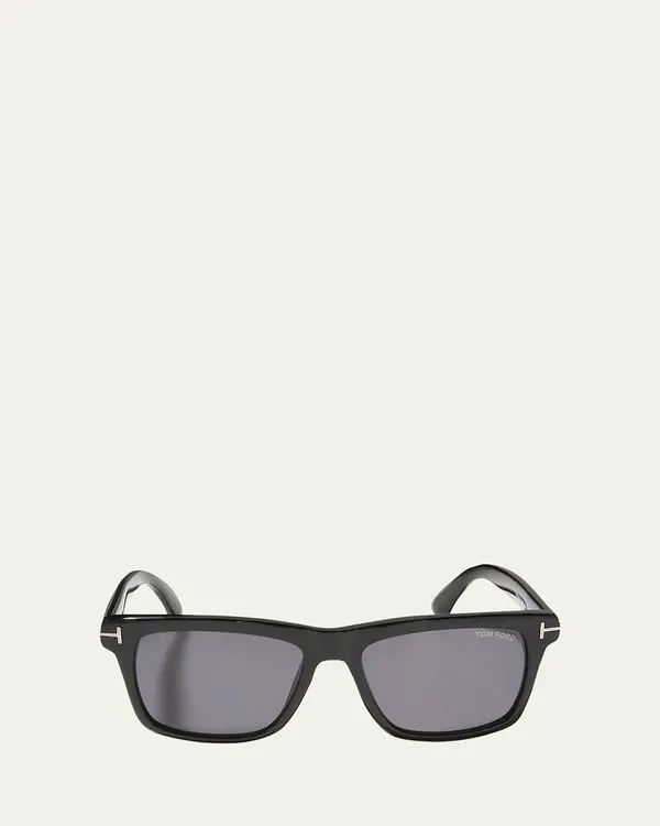 TOM FORD Square Sunglasses - Black/grey