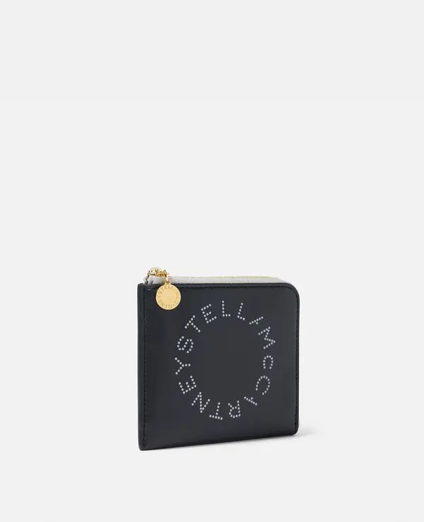 Stella McCartney Logo Zip Cardholder
