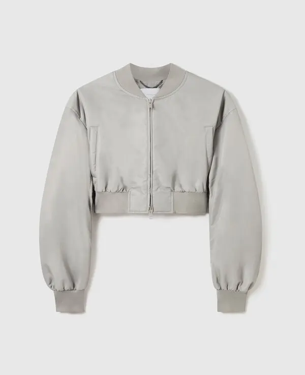 Stella McCartney Cropped Bomber Jacket