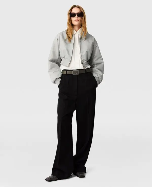 Stella McCartney Cropped Bomber Jacket