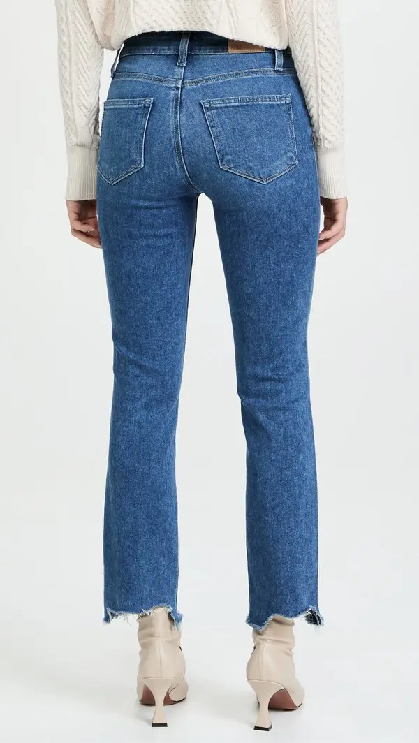 Paige Cindy Jeans With Destroyed Hem