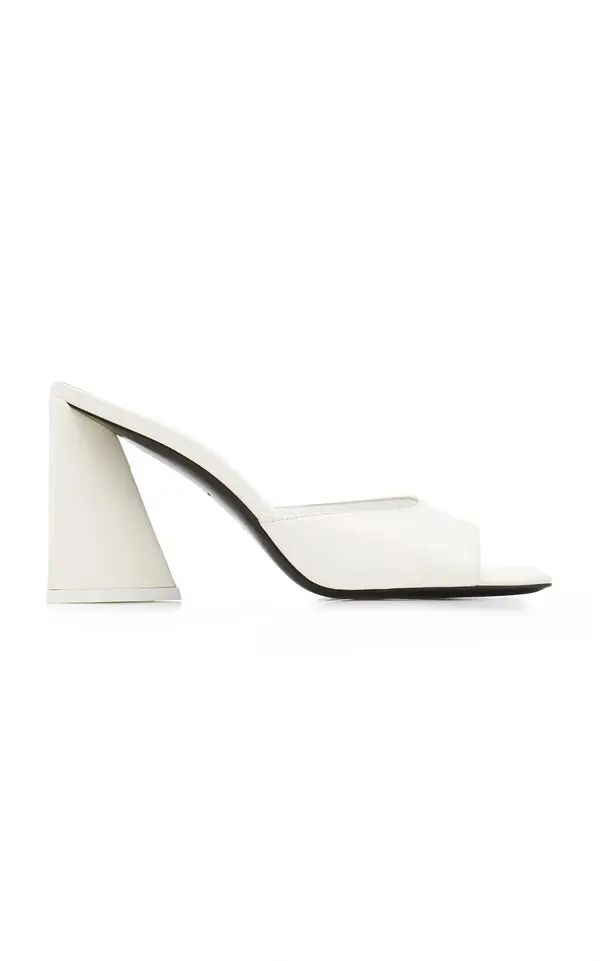 Attico Devon Leather Mules