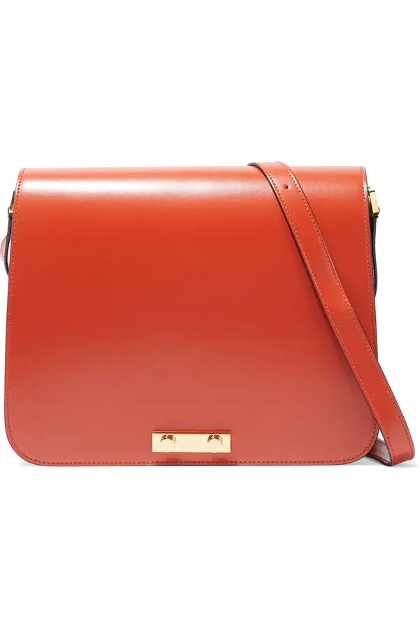 Marni Trunkaroo Leather Shoulder Bag
