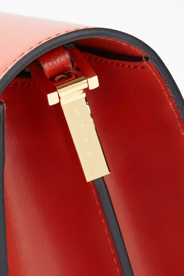 Marni Trunkaroo Leather Shoulder Bag