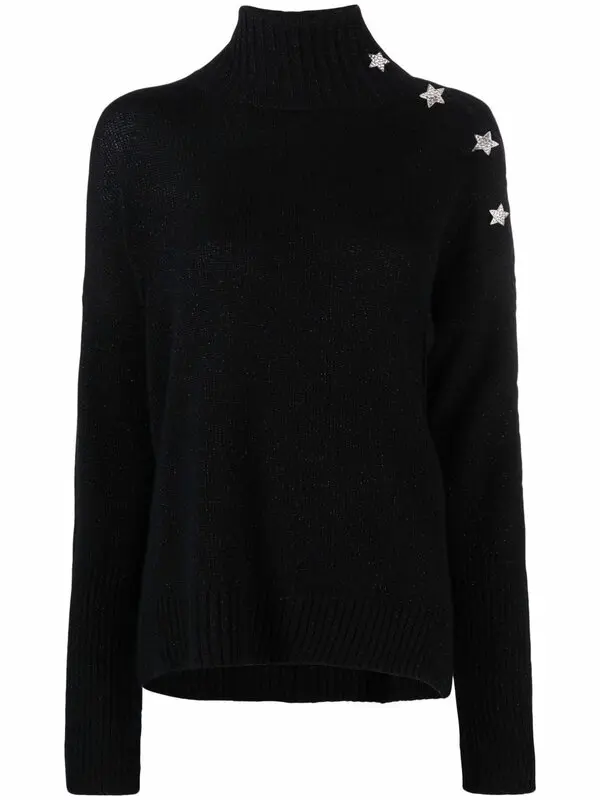 Zadig&Voltaire Alma Star-charm Jumper - Black