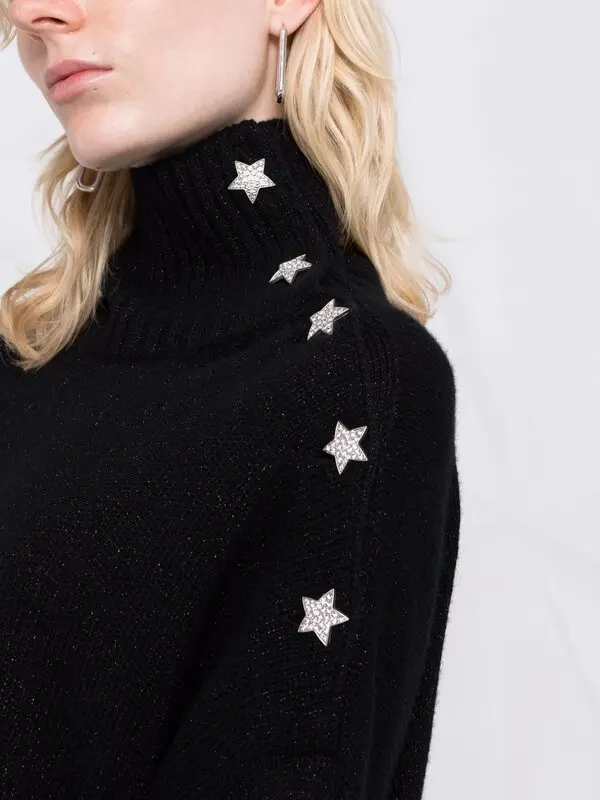Zadig&Voltaire Alma Star-charm Jumper - Black