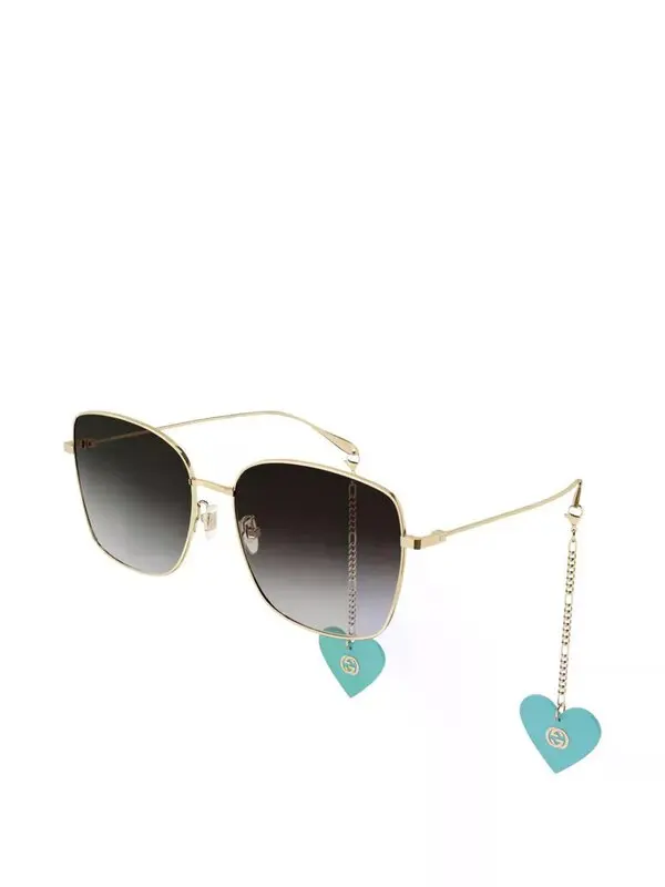 Gucci Oversized-frame Gradient Sunglasses