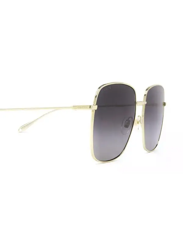 Gucci Oversized-frame Gradient Sunglasses