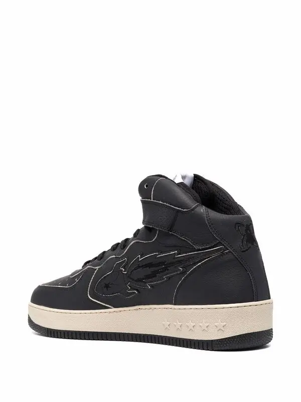 ENTERPRISE JAPAN Rocket High-top Sneakers - Black