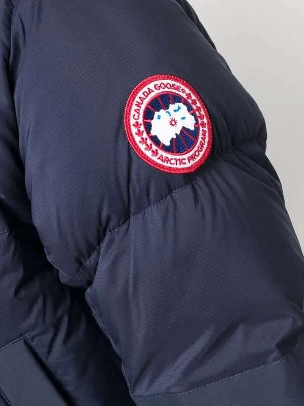 Canada Goose Hooded Feather-down Padded Coat